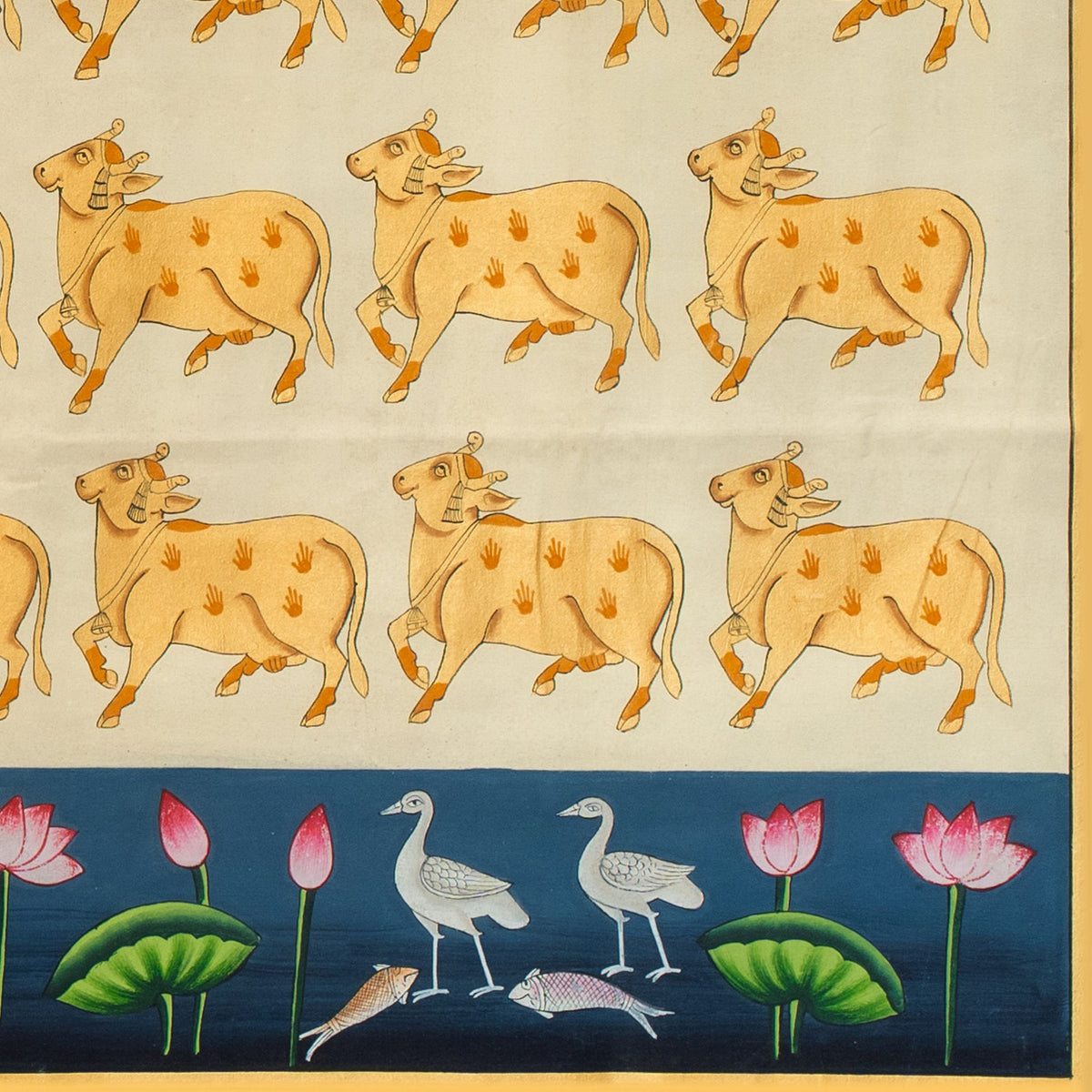 Shri Gokul Chandramaji Gawal Swaroop Handmade Painting For Home Wall D ...