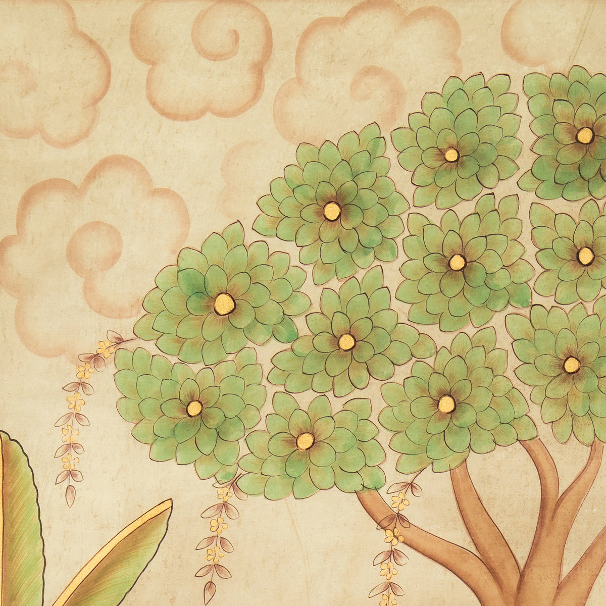 Cows & Trees Pichwai Handmade Painting – TheBimba.com