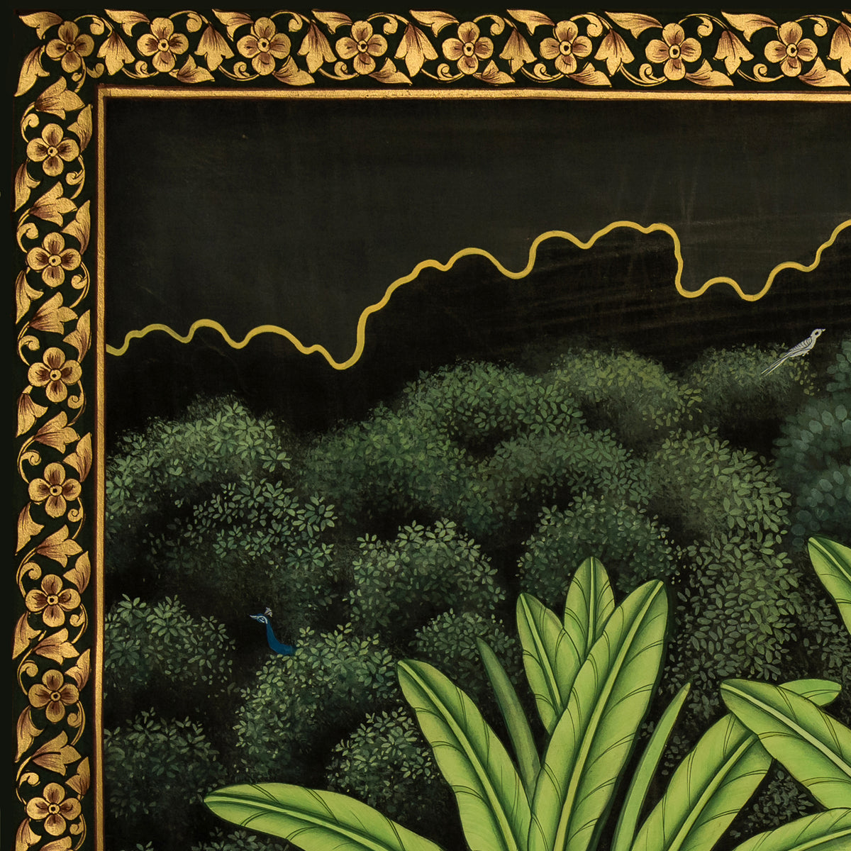 Exclusive Shrinathji Gokul Chandrama Swaroop Handmade Pichwai Painting ...